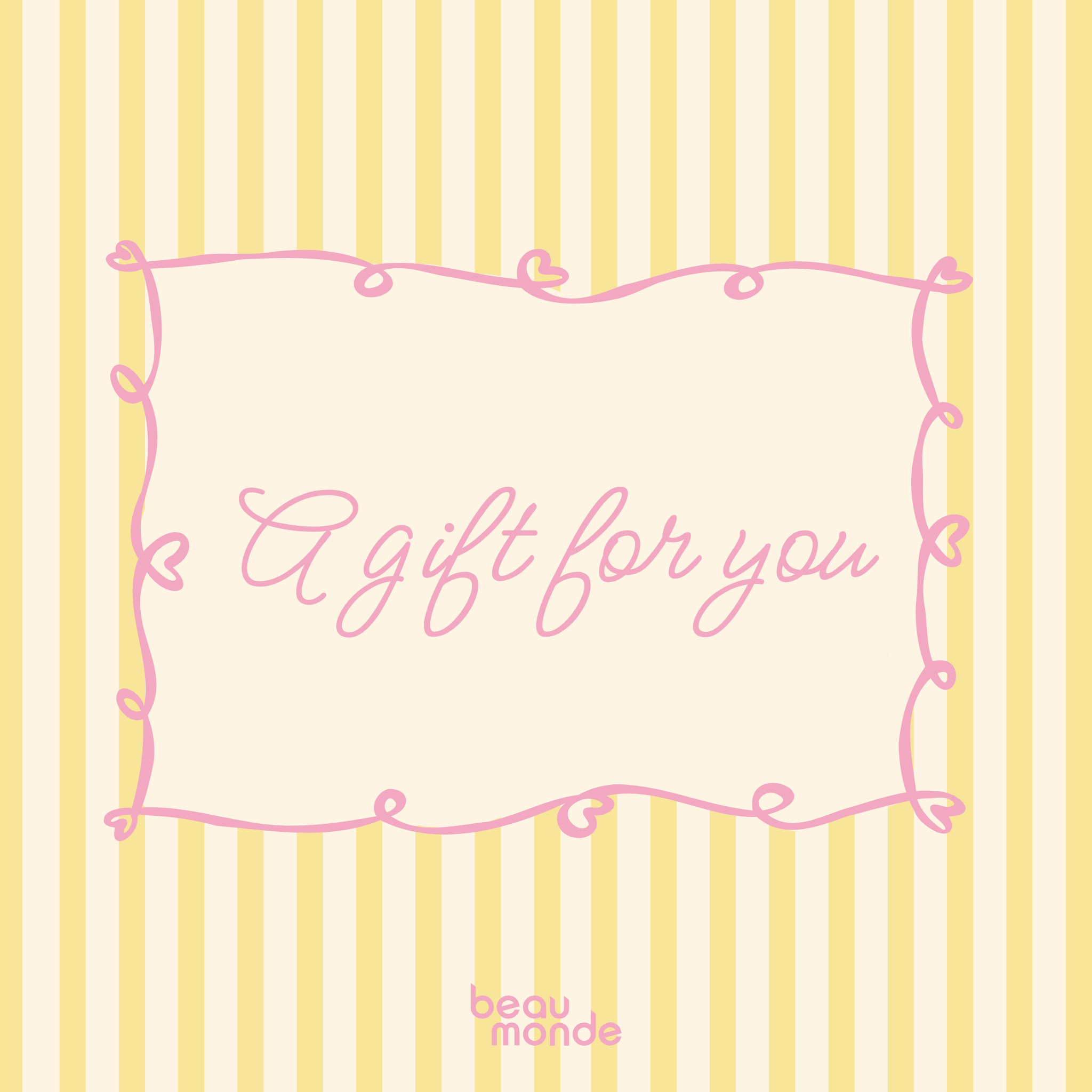 Cadeaubon – Beau Monde Fashion